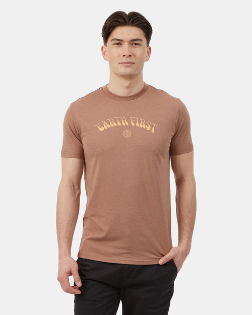 Mens Earth First T-Shirt | Recycled Polyester