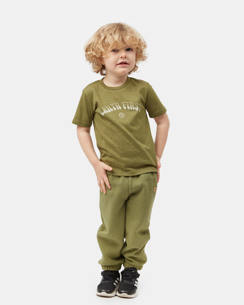 Kids Kids Earth First T-Shirt | Recycled Polyester