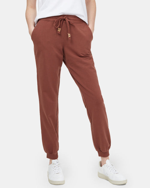 Womens French Terry Fulton Jogger | Organic Cotton
