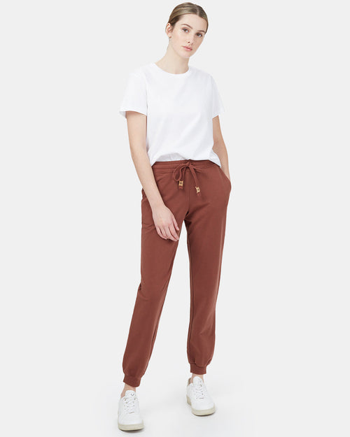 Womens French Terry Fulton Jogger | Organic Cotton